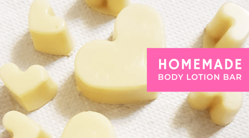 Homemade Body Lotion Bar - Raw Essentials