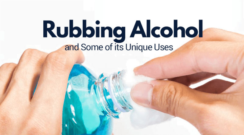 Rubbing Alcohol and Some of its Unique Uses - Raw Essentials